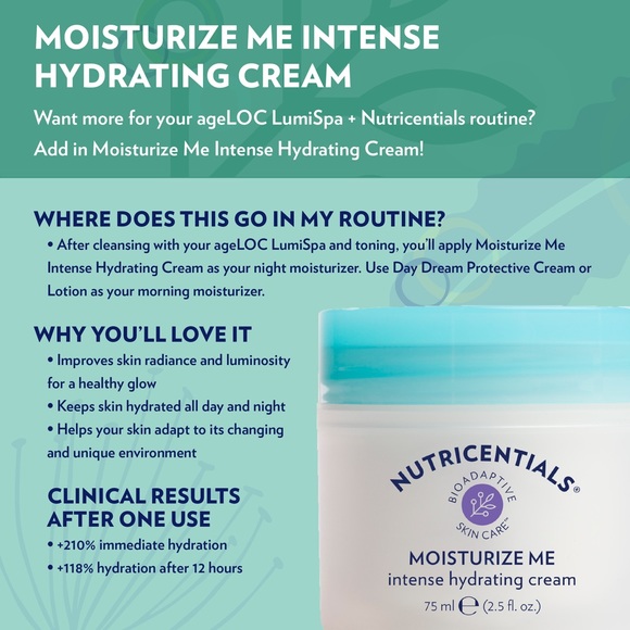 Skincare | Nuskin Nutricentials Bioadaptive Skin Moisturize Me Intense ...